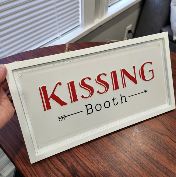 Spritz | Holiday | Kissing Booth Sign | Poshmark